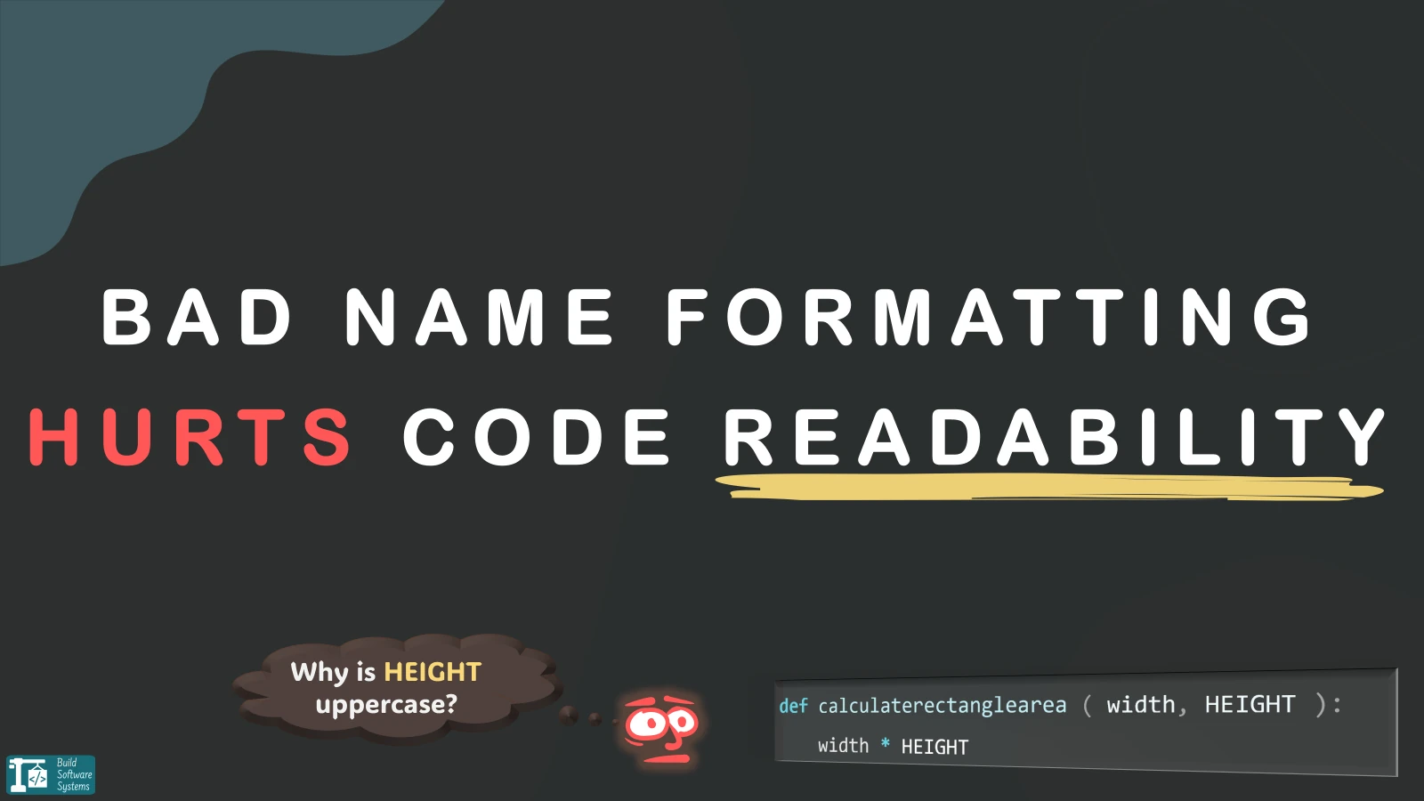 You Should Format Names in Your Code